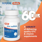 High potency zinc sulfate 220 mg