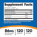 high potency zinc supplement benefits