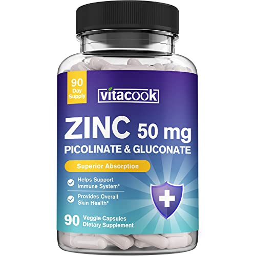 high potency zinc supplement capsules