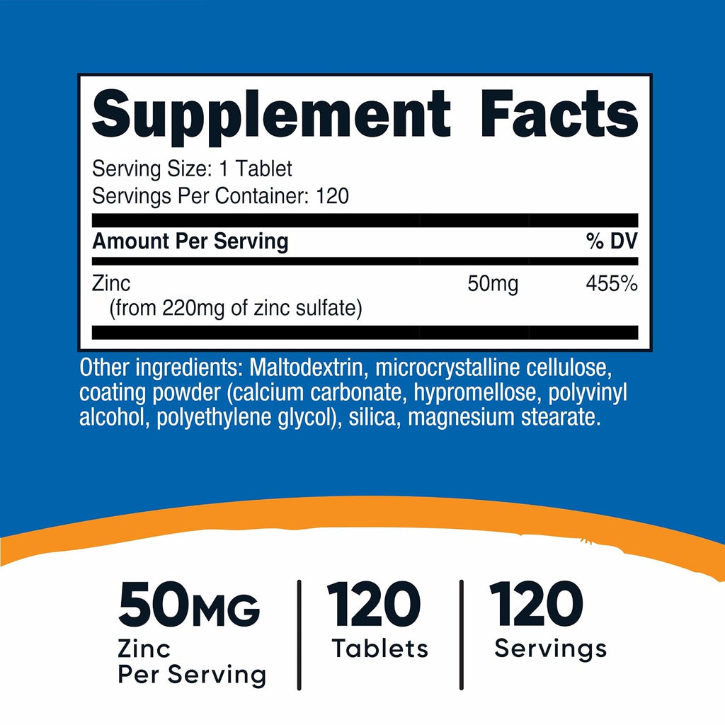 high potency zinc supplement for immunity