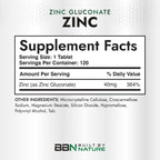 high potency zinc supplement for immunity