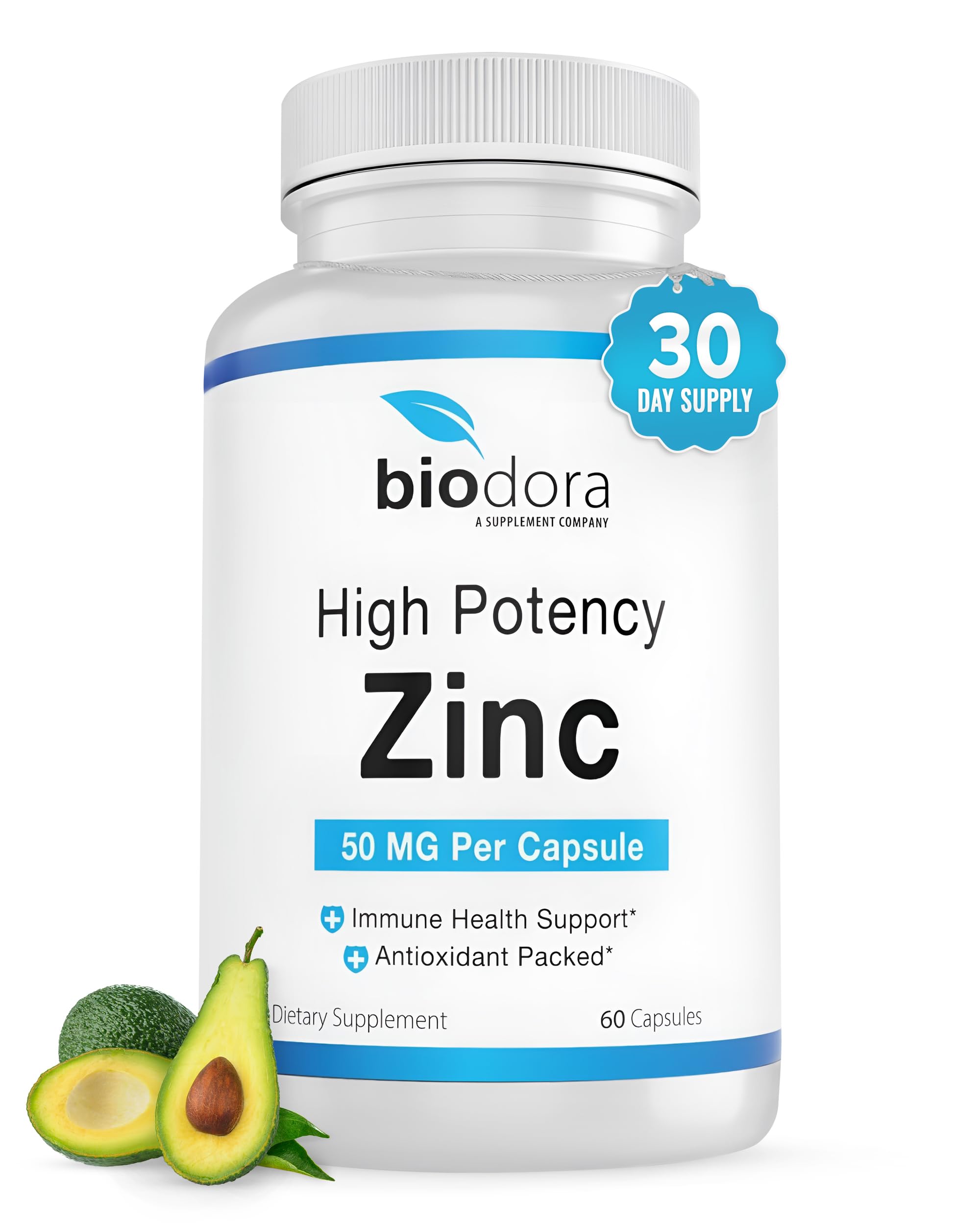 high potency zinc supplement for skin