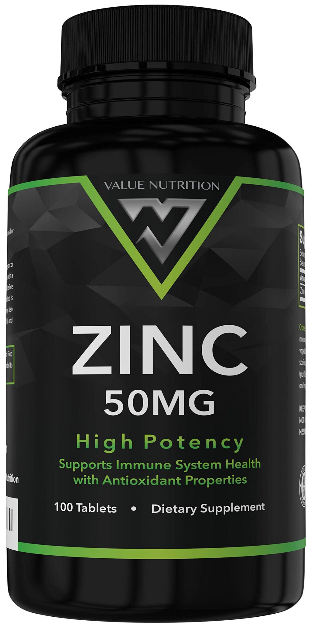 high potency zinc supplement tablets
