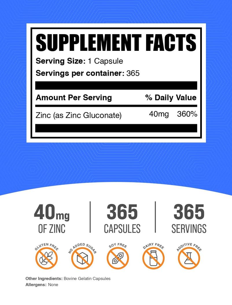 high potency zinc supplement