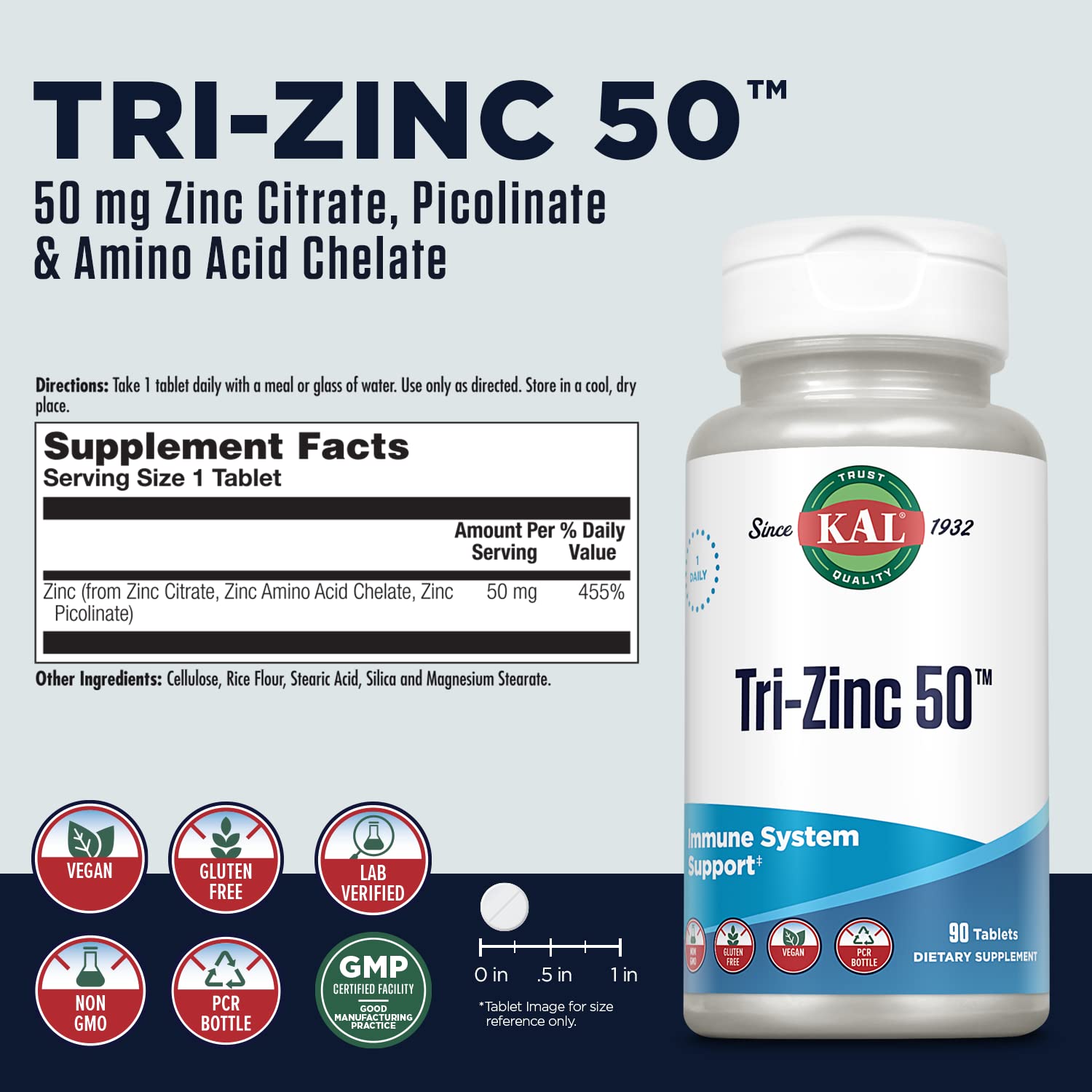 high potency zinc supplement
