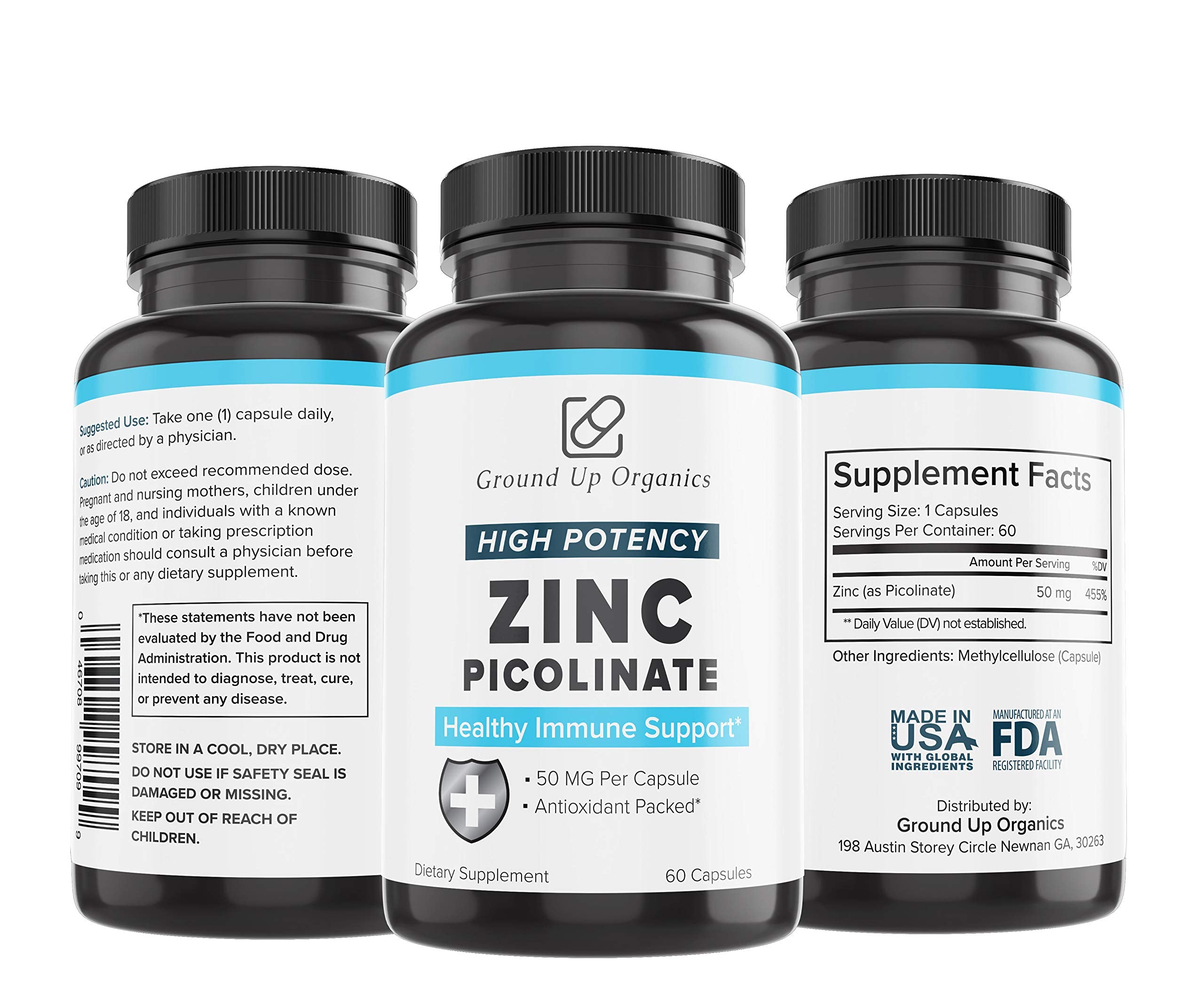 high potency zinc supplements for wellness