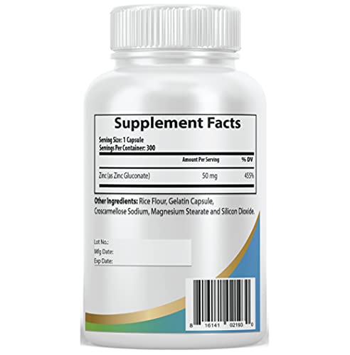 high potency zinc vitamin 50mg