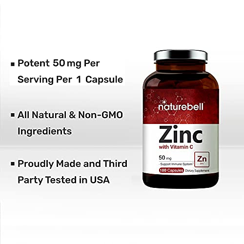 High potency zinc vitamin capsules