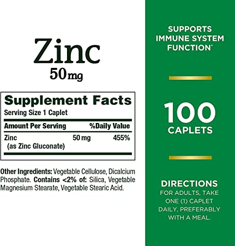high potency zinc vitamin capsules