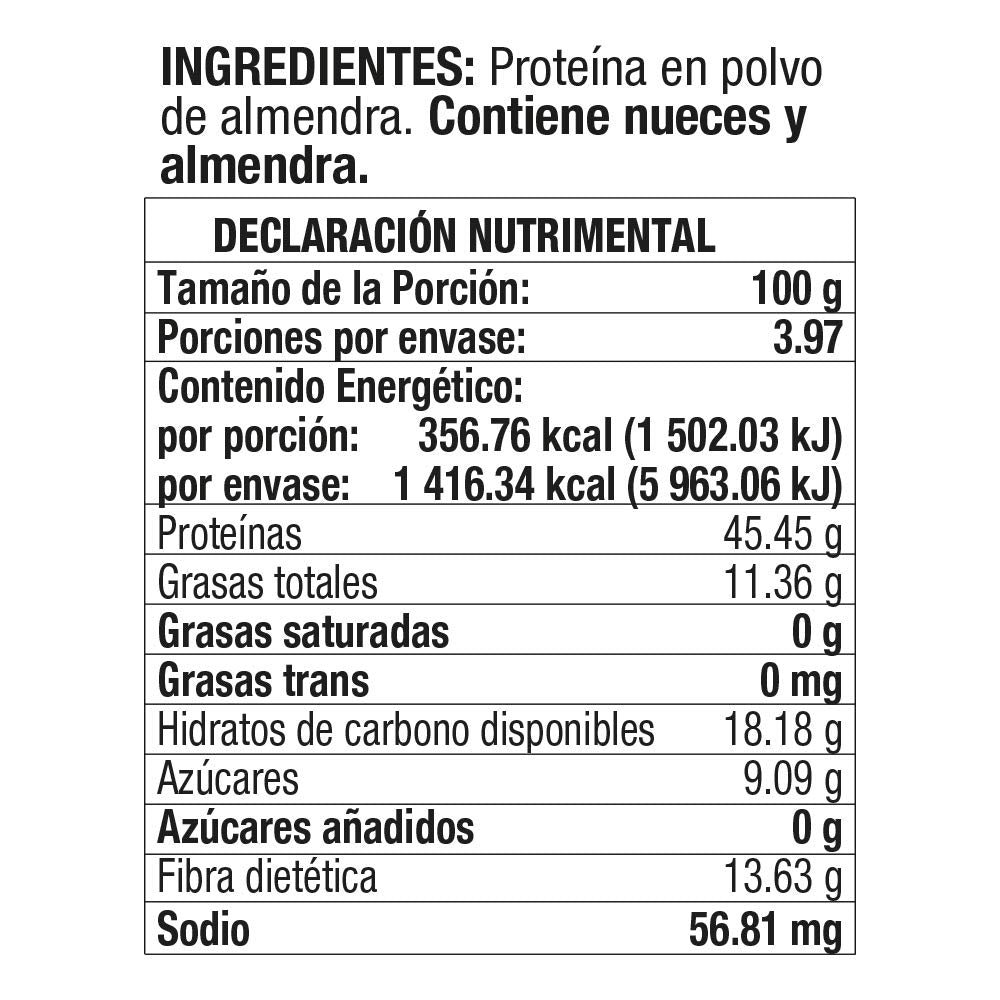high protein almond powder for protein bars