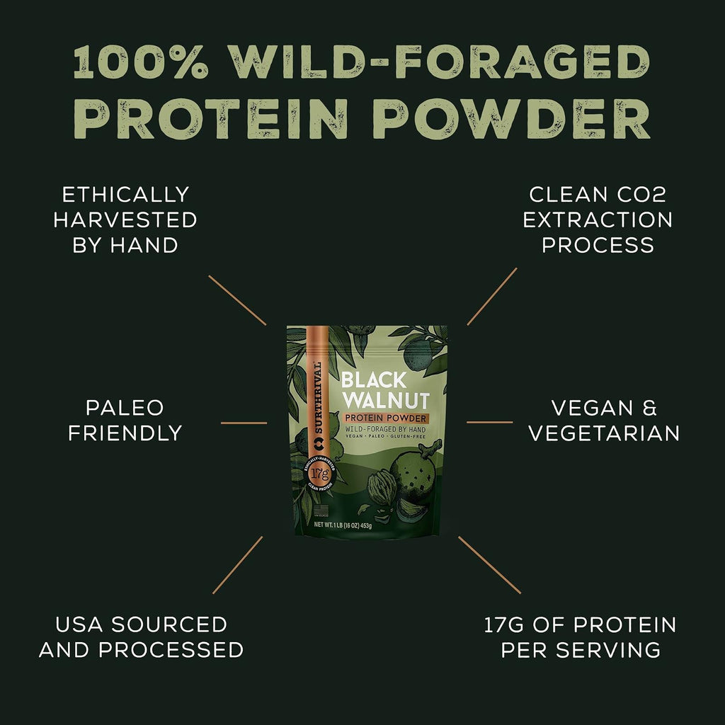 high protein black walnut supplement