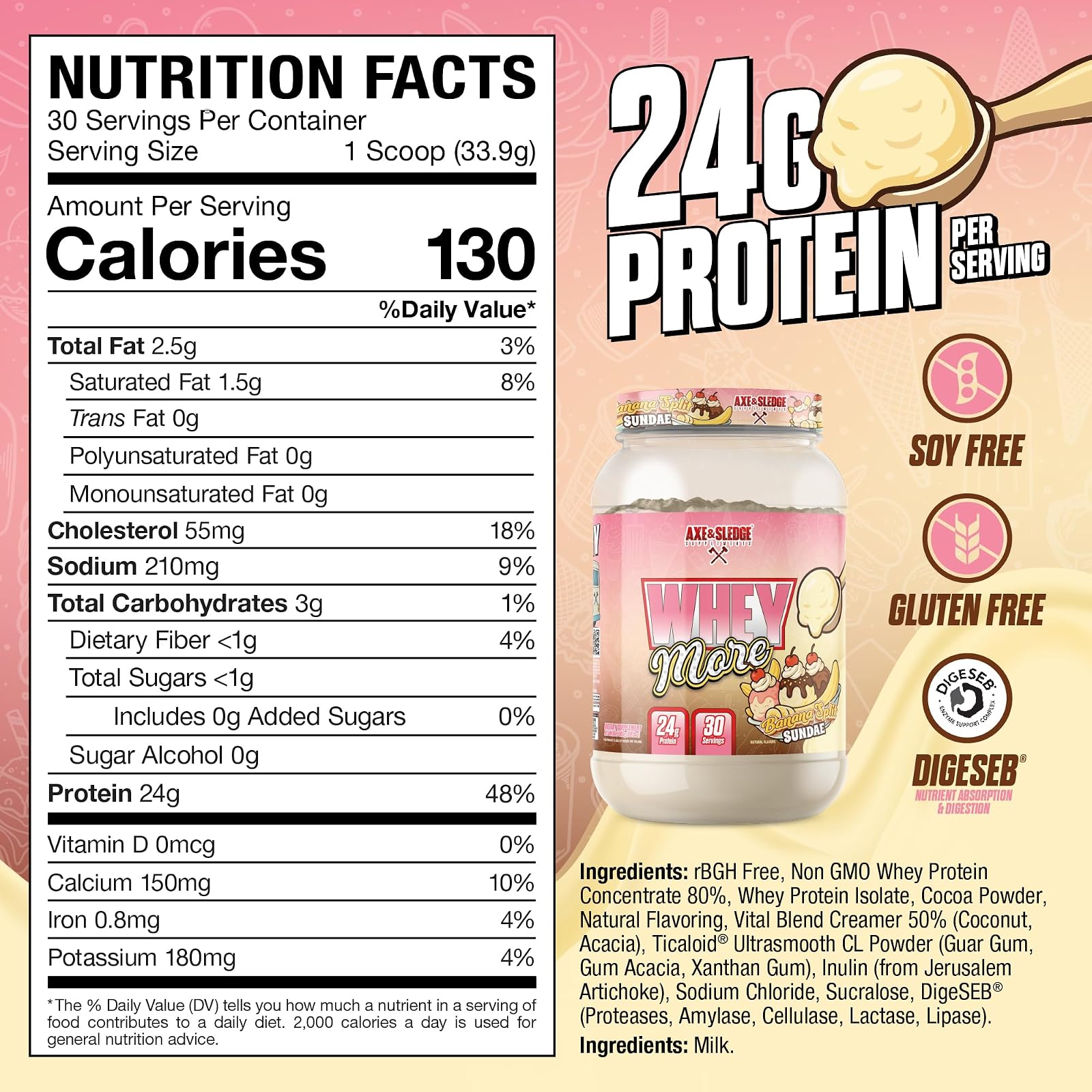 high protein blend for muscle gain
