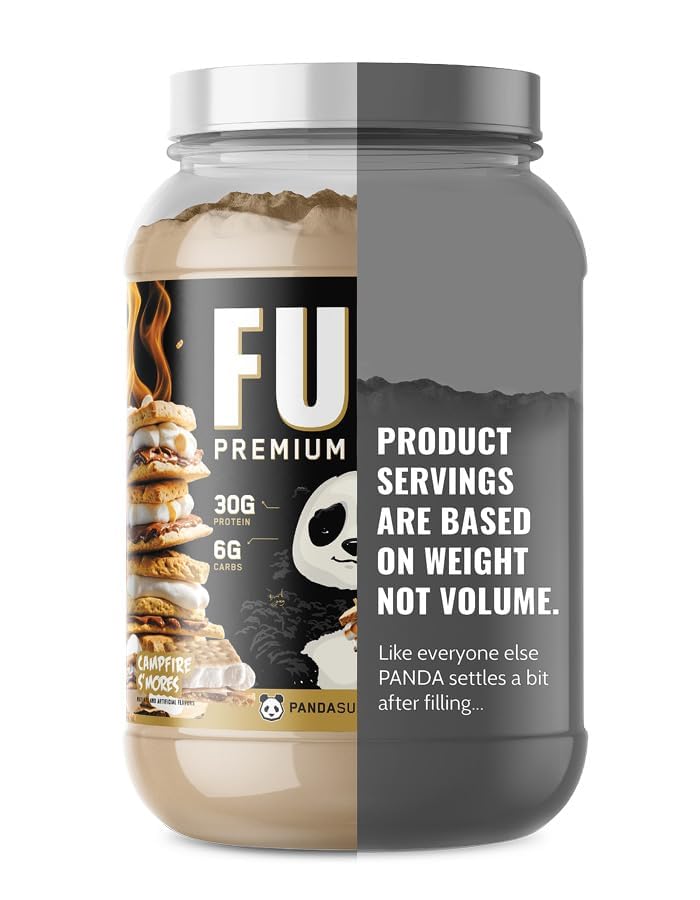 high protein campfire s'mores shake