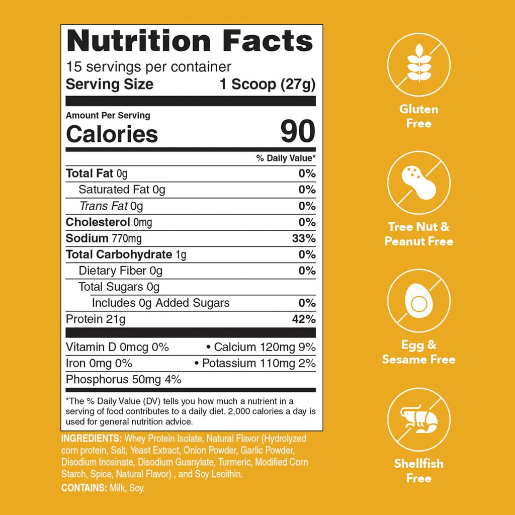 high protein chicken soup powder