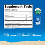 High protein chlorella superfood supplement