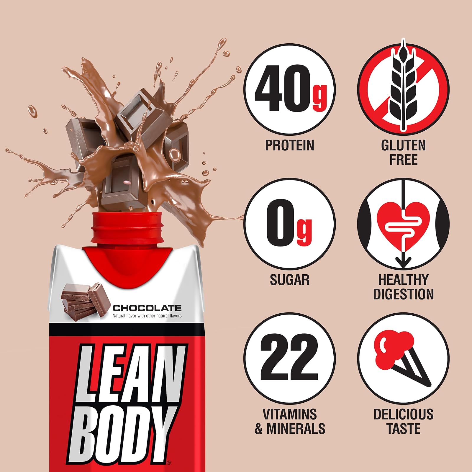 high protein chocolate beverage