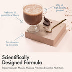 high protein chocolate beverage