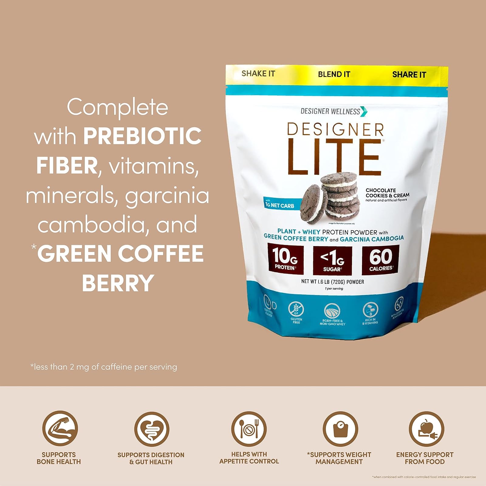 high protein chocolate cookie snack