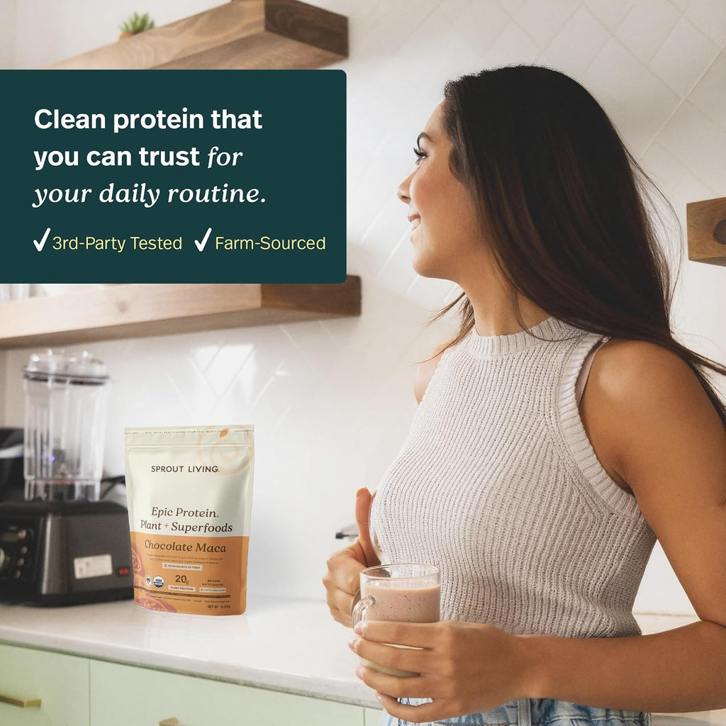 high protein chocolate maca supplement