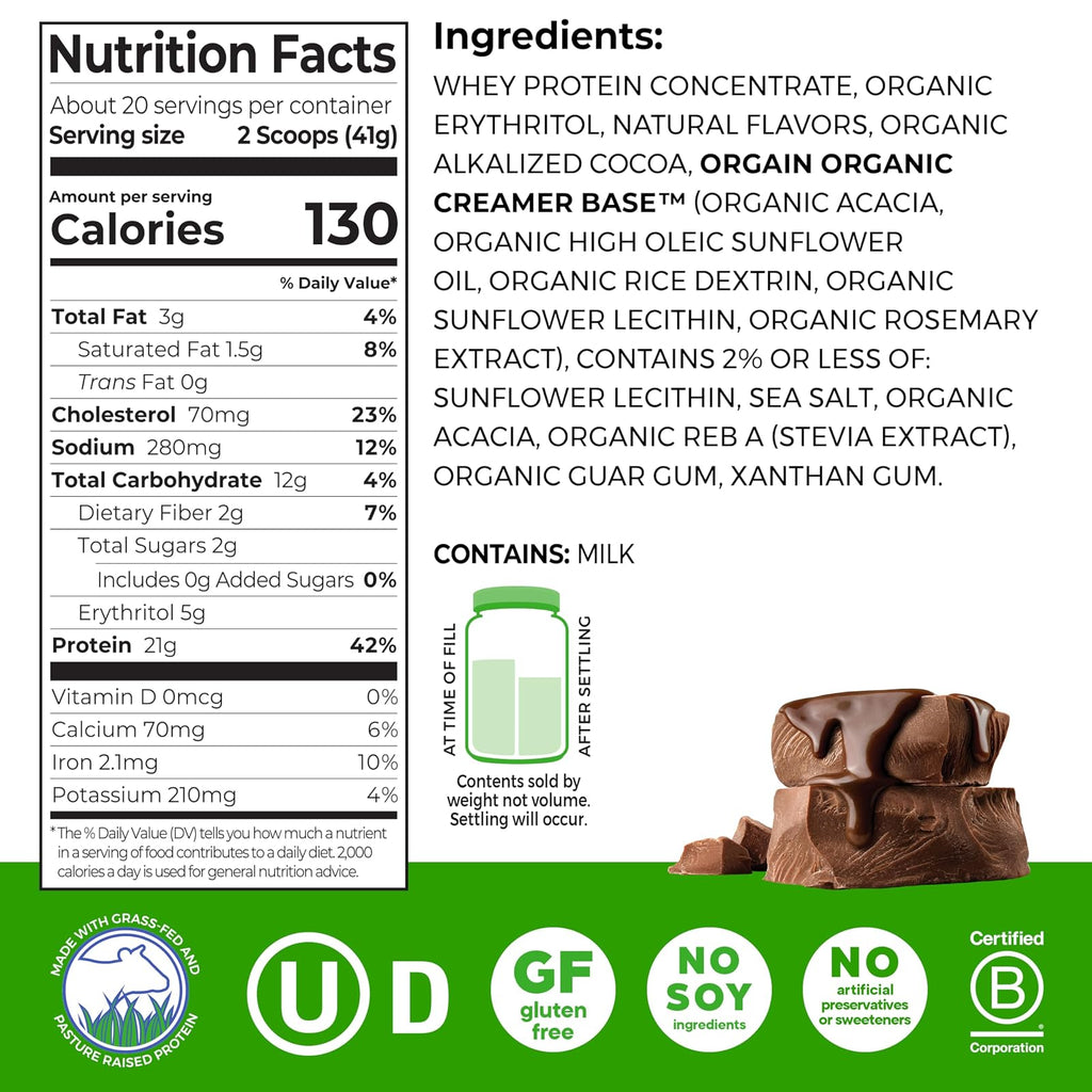 high protein chocolate supplement