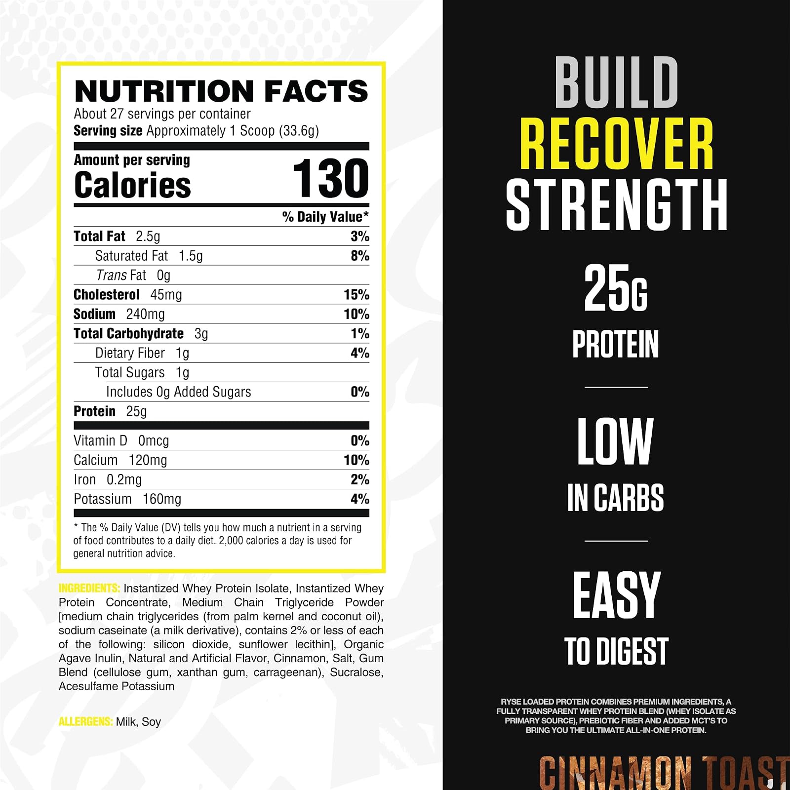 high protein cinnamon toast powder