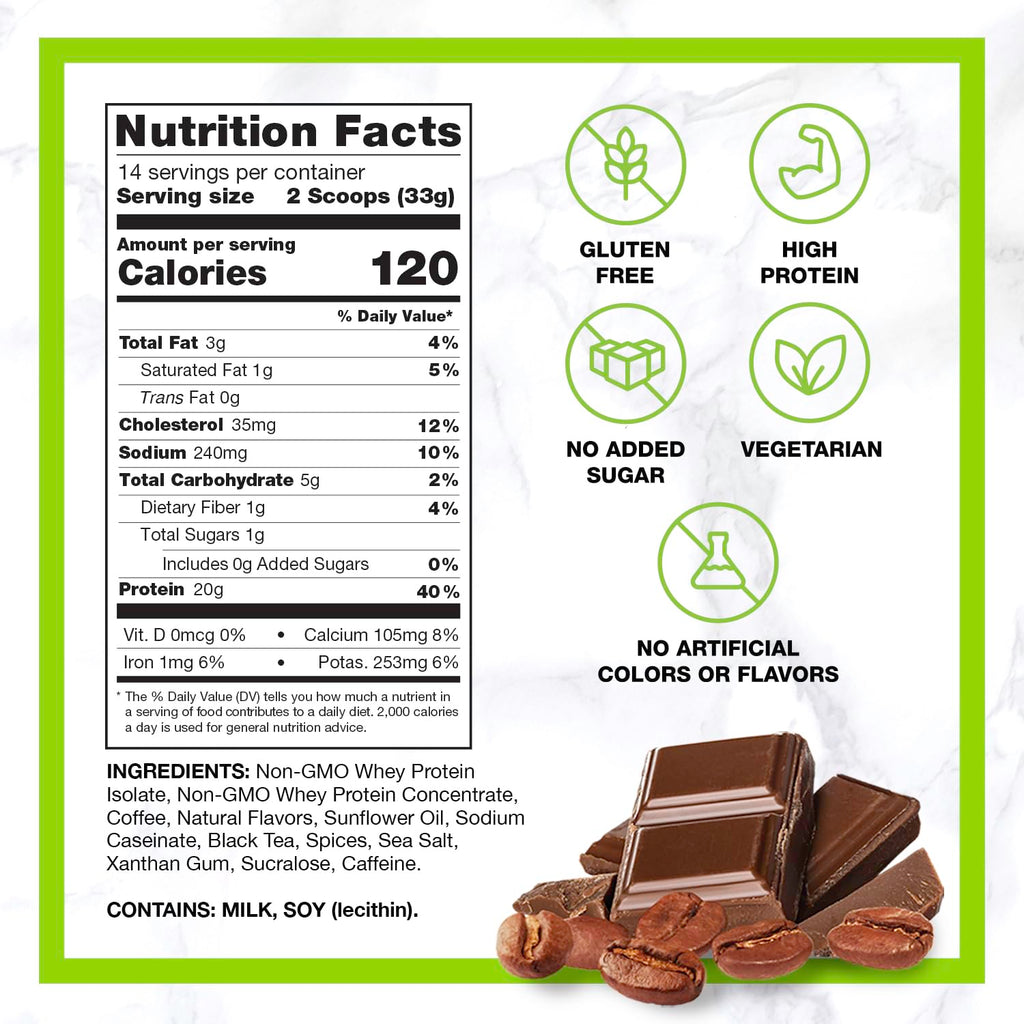 high protein coffee beverage