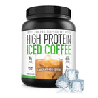 high protein coffee chocolate iced coffee