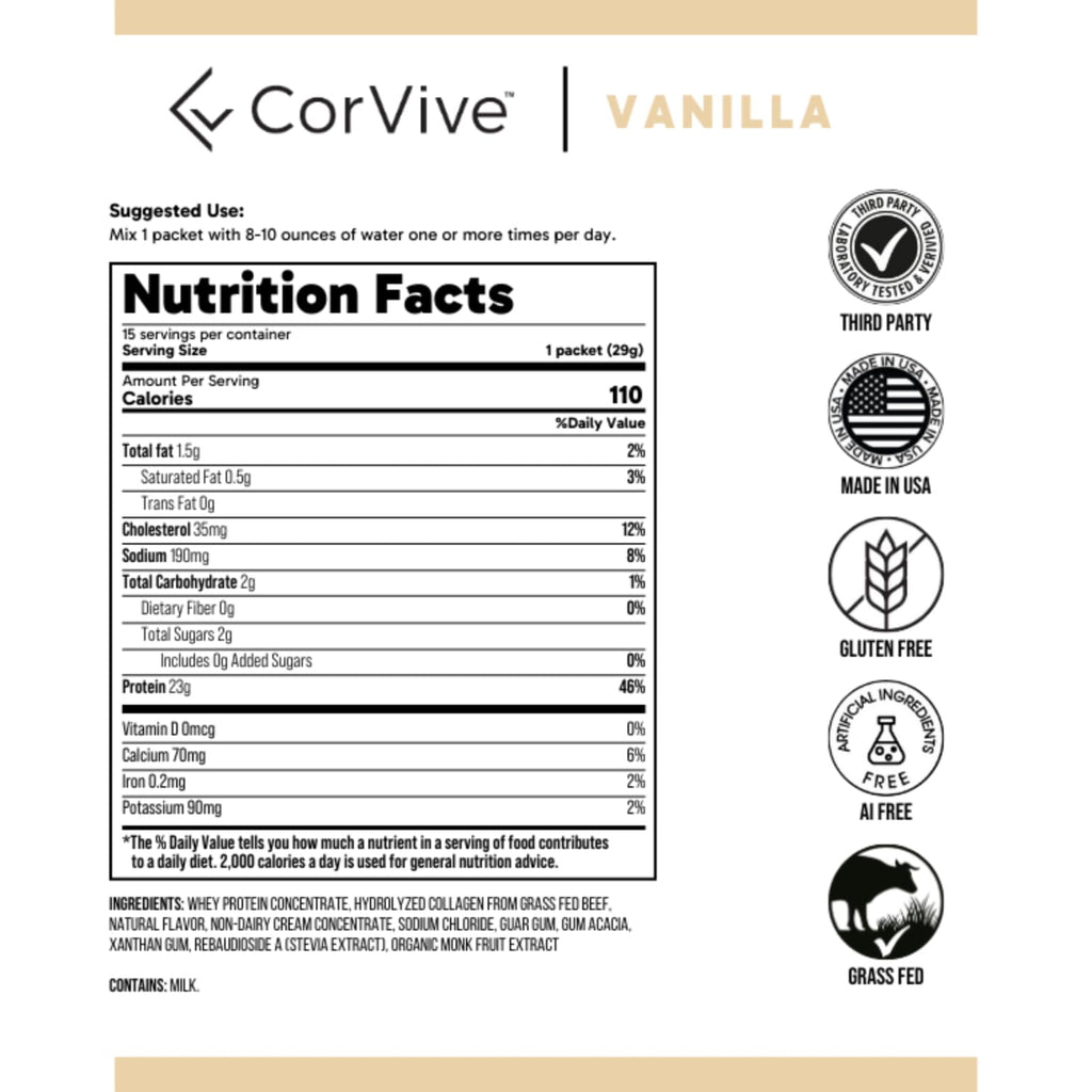 high protein collagen for muscle support