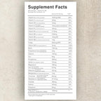 High protein content for athletes