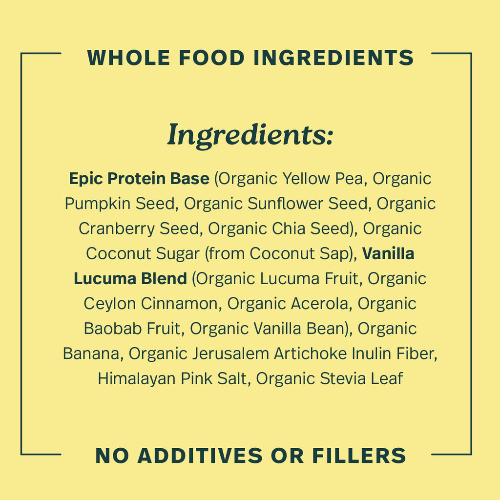 High protein content in each serving