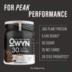 high protein content Owyn powder
