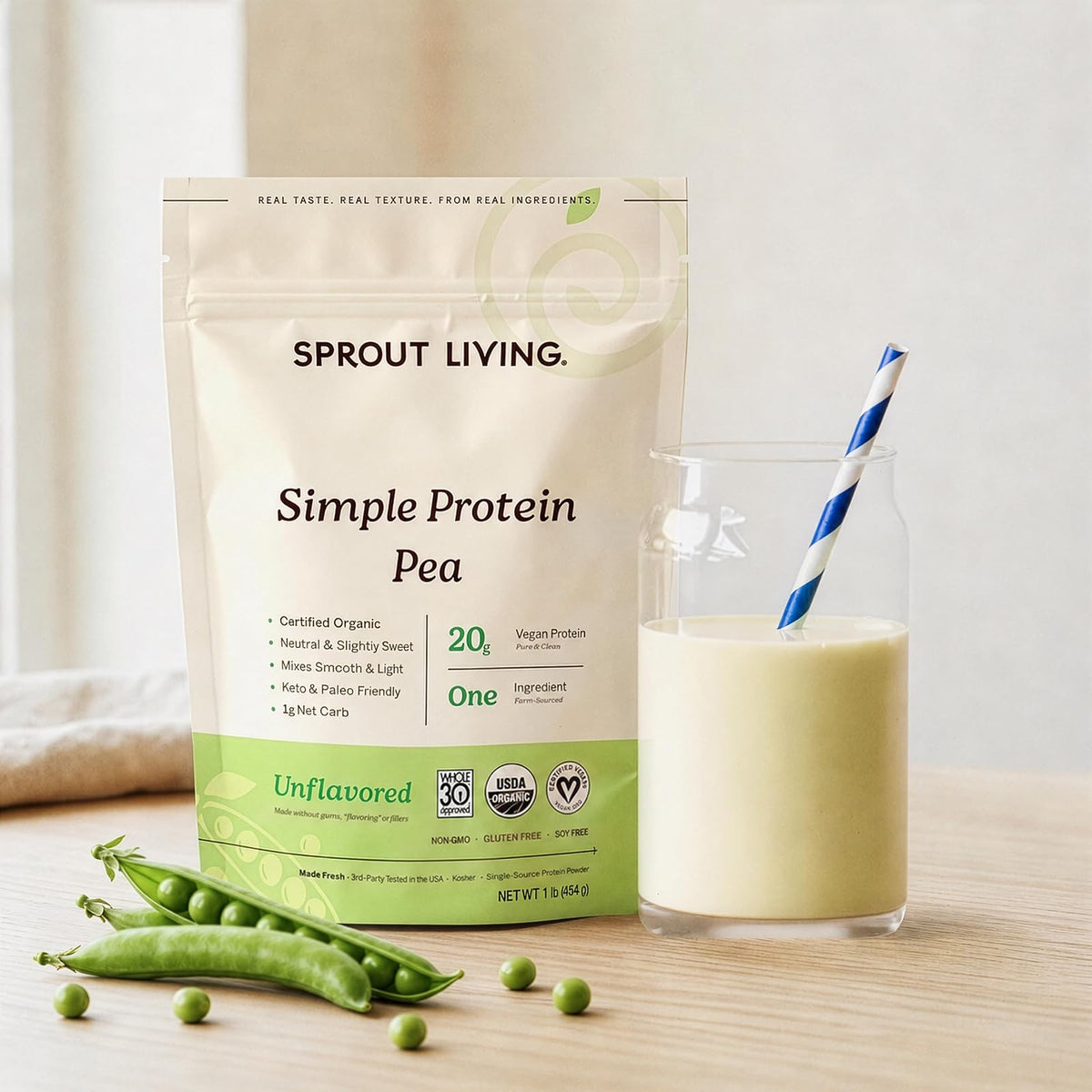 high protein content pea protein
