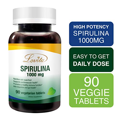 high protein content spirulina tablets