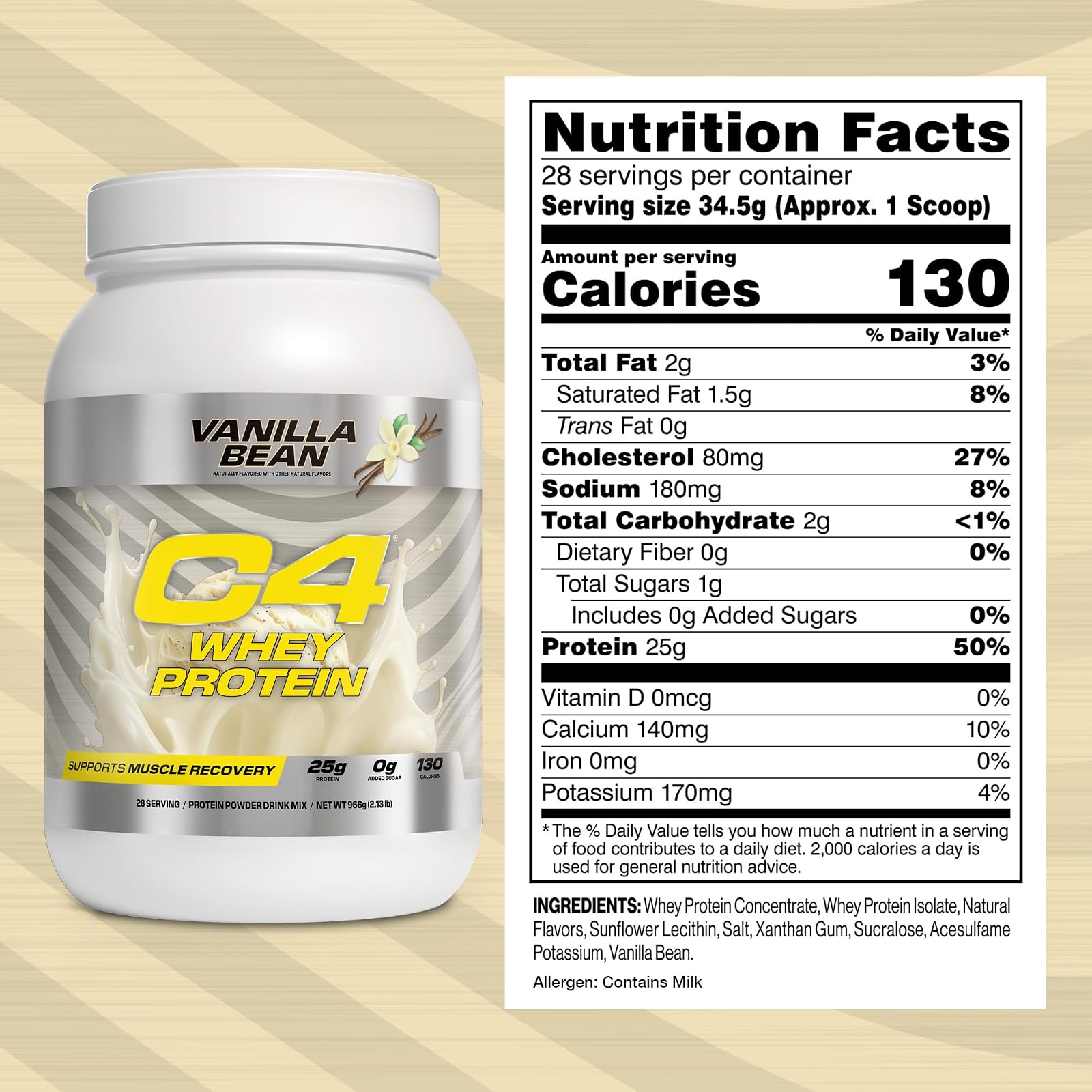 high protein content whey protein