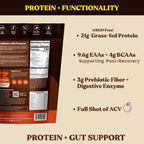 high protein content whey shake