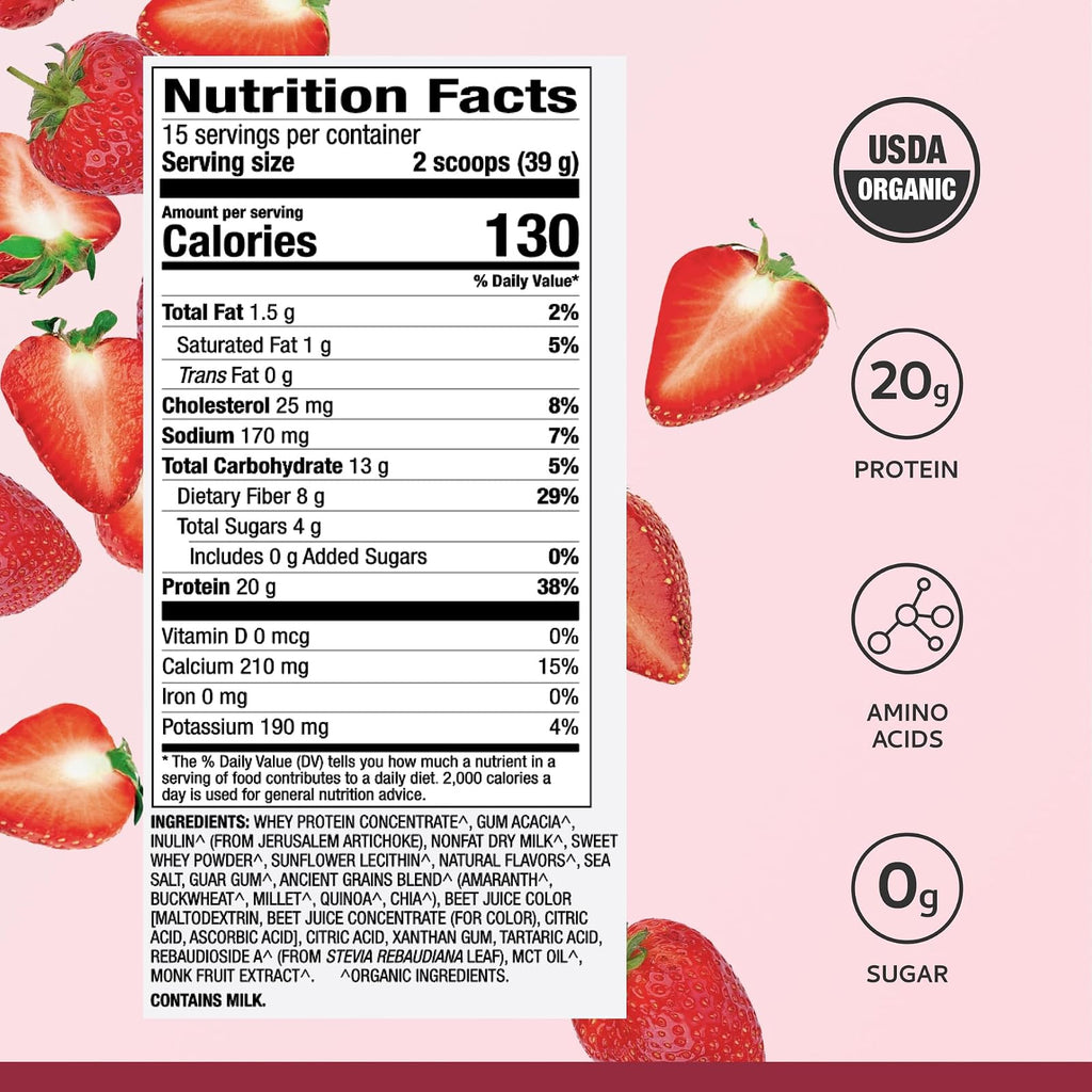 high protein content whey supplement