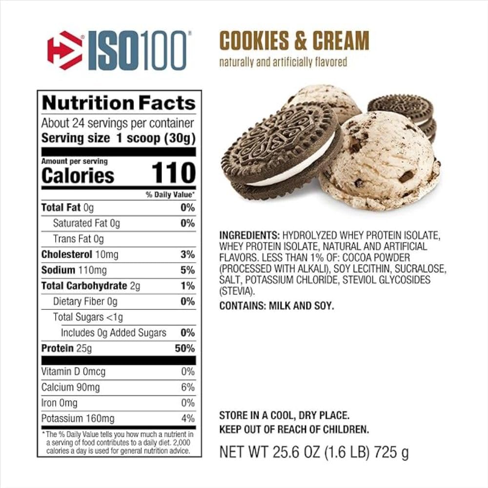 high protein cookies and cream shake