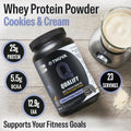 high protein cookies and cream shake