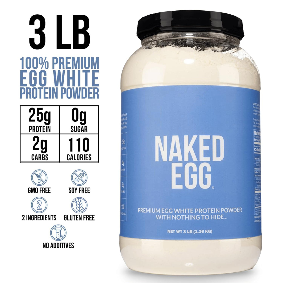 high protein egg white powder