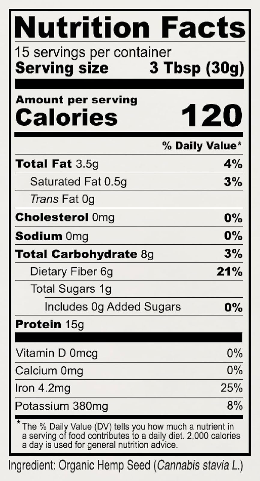 high protein hemp powder for baking