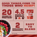 high protein hemp powder for smoothies