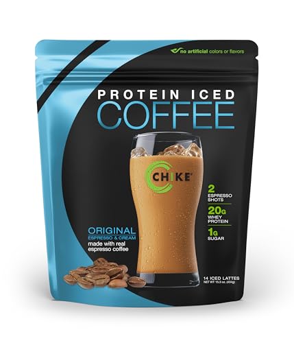 high protein iced coffee pack