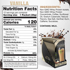 high protein iced coffee packets