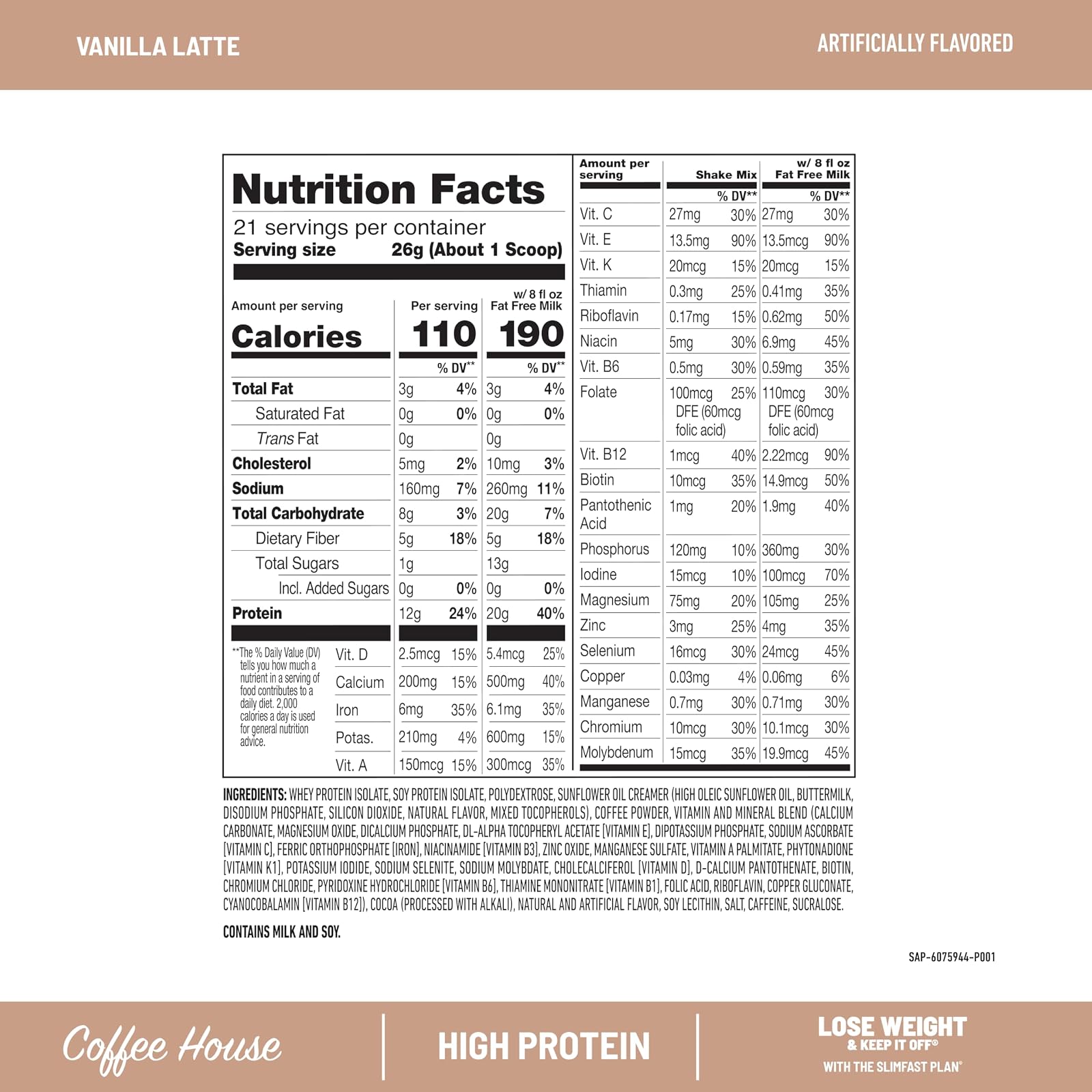 high protein meal replacement for weight loss
