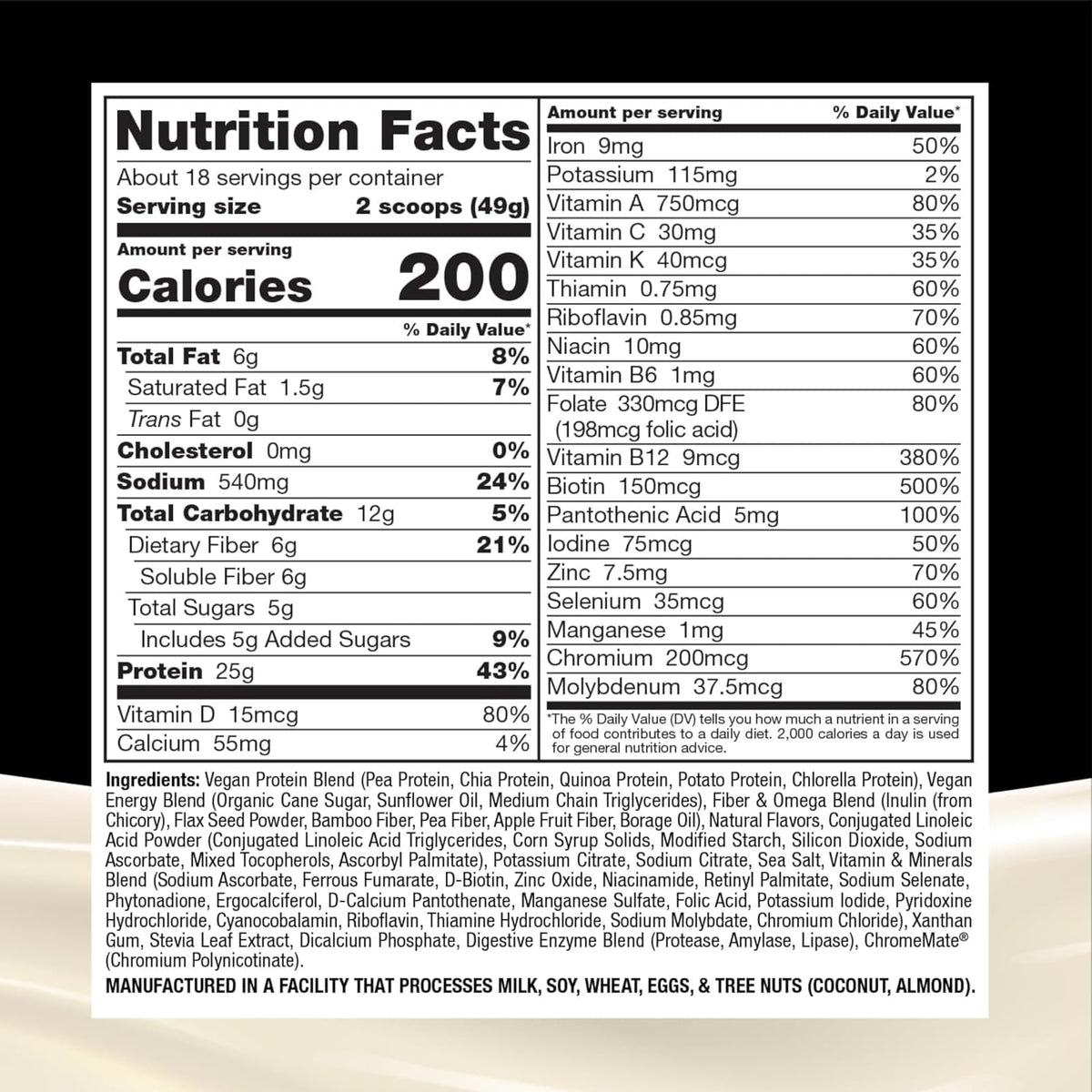 high protein meal replacement shake