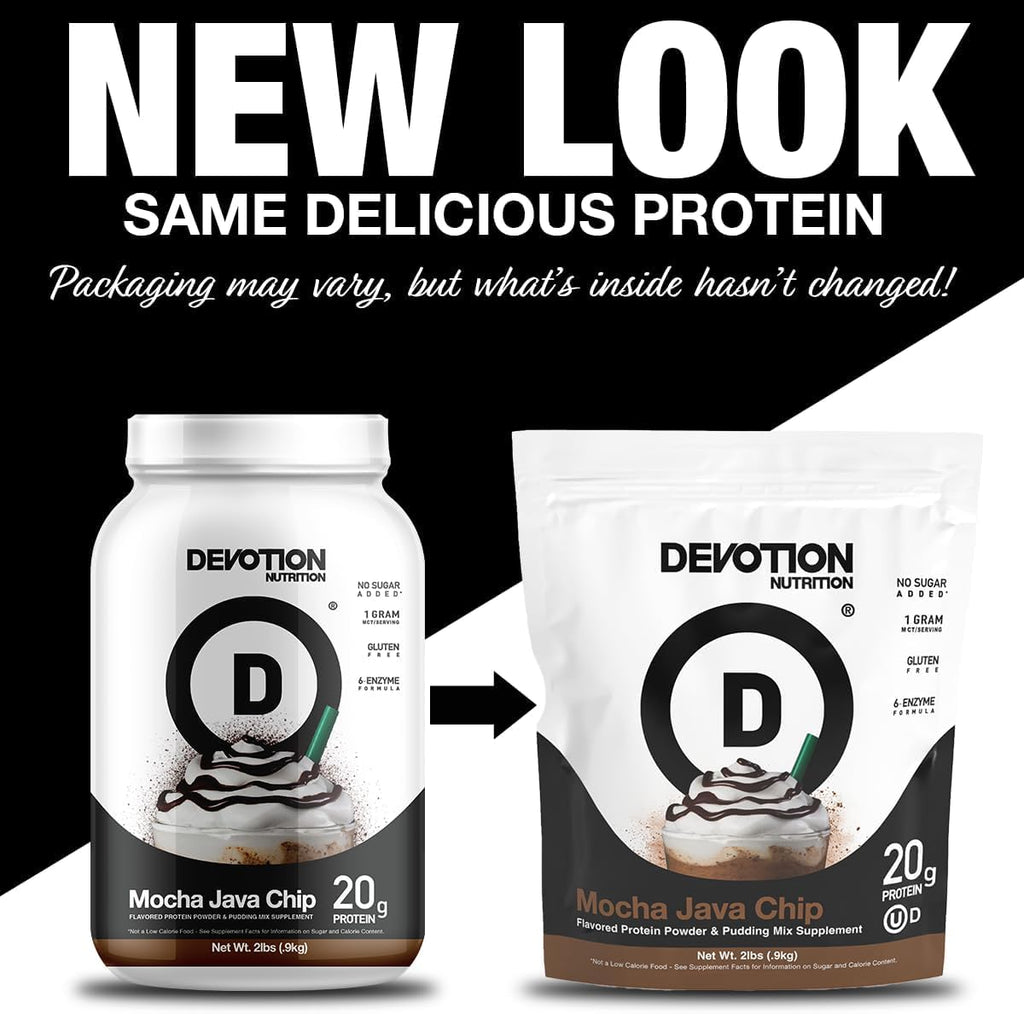 high protein mocha java chip blend