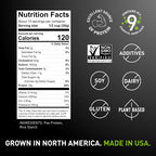 high protein pea crisps 18g