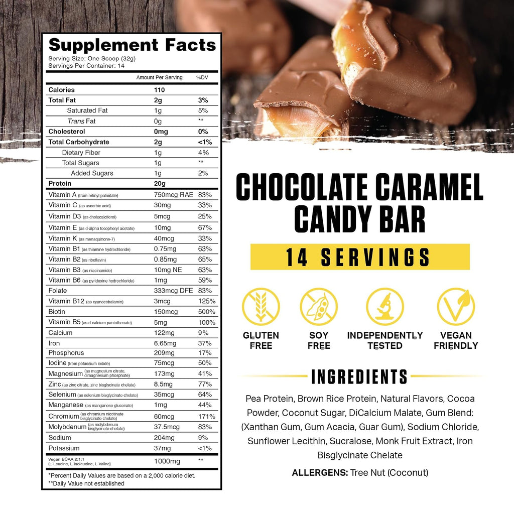 High protein pea powder for athletes