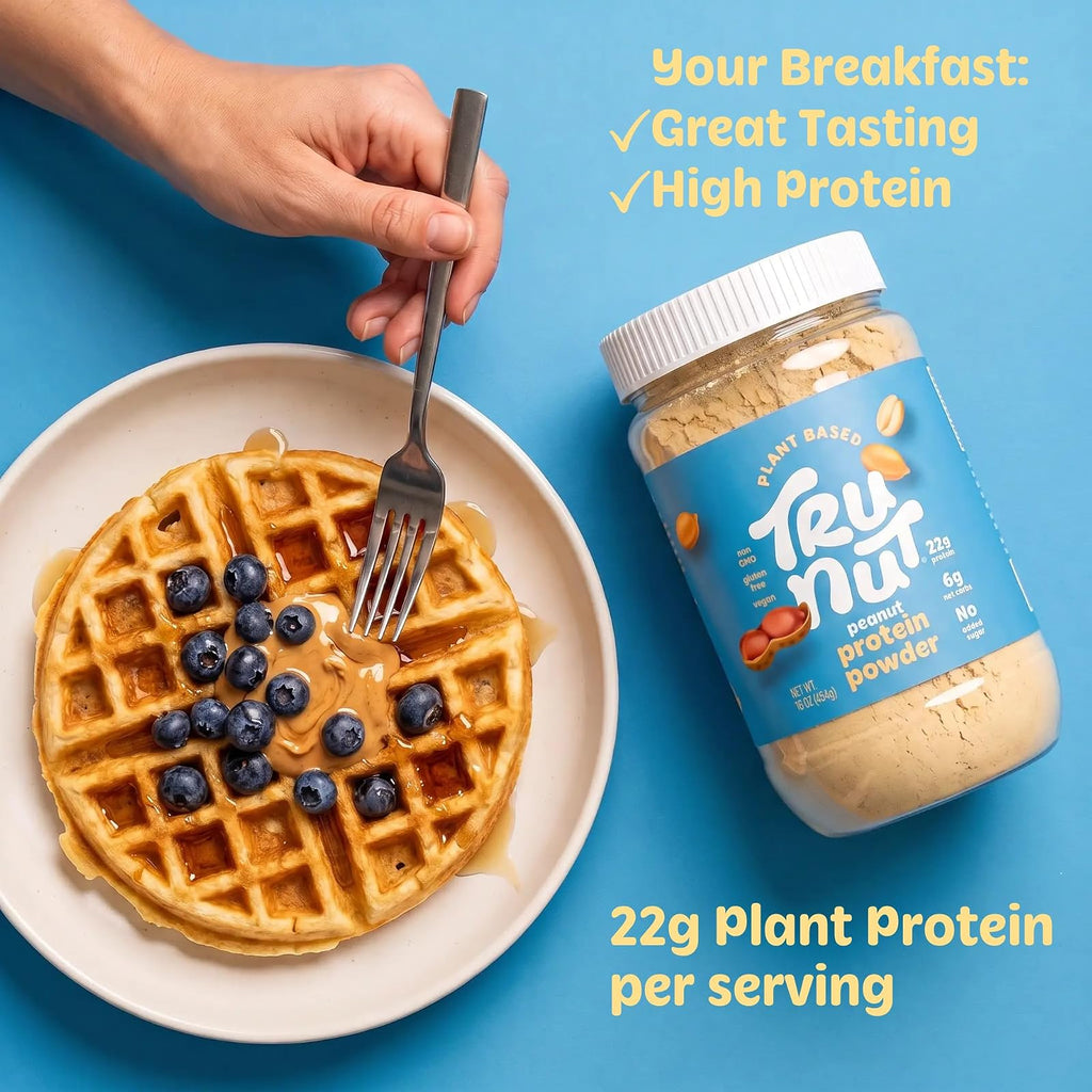 high protein peanut powder supplement