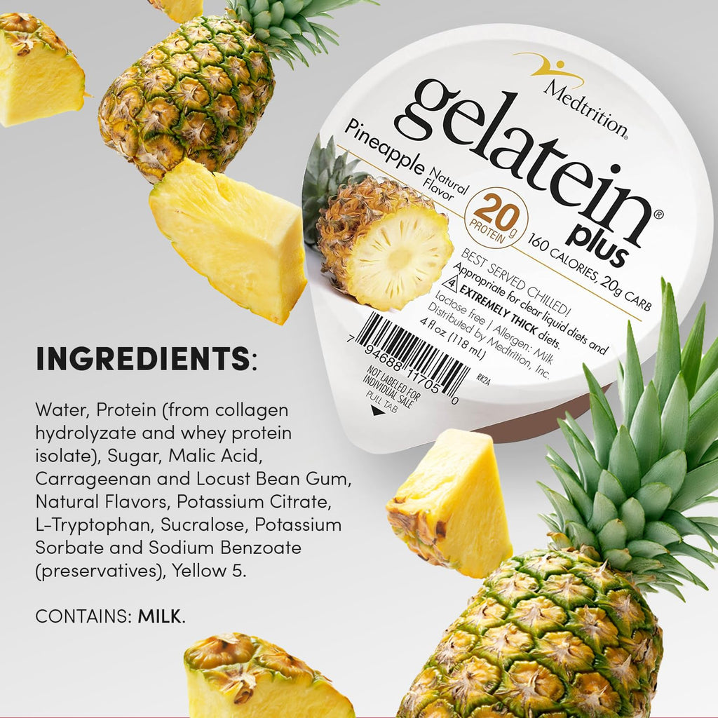 high protein pineapple beverage